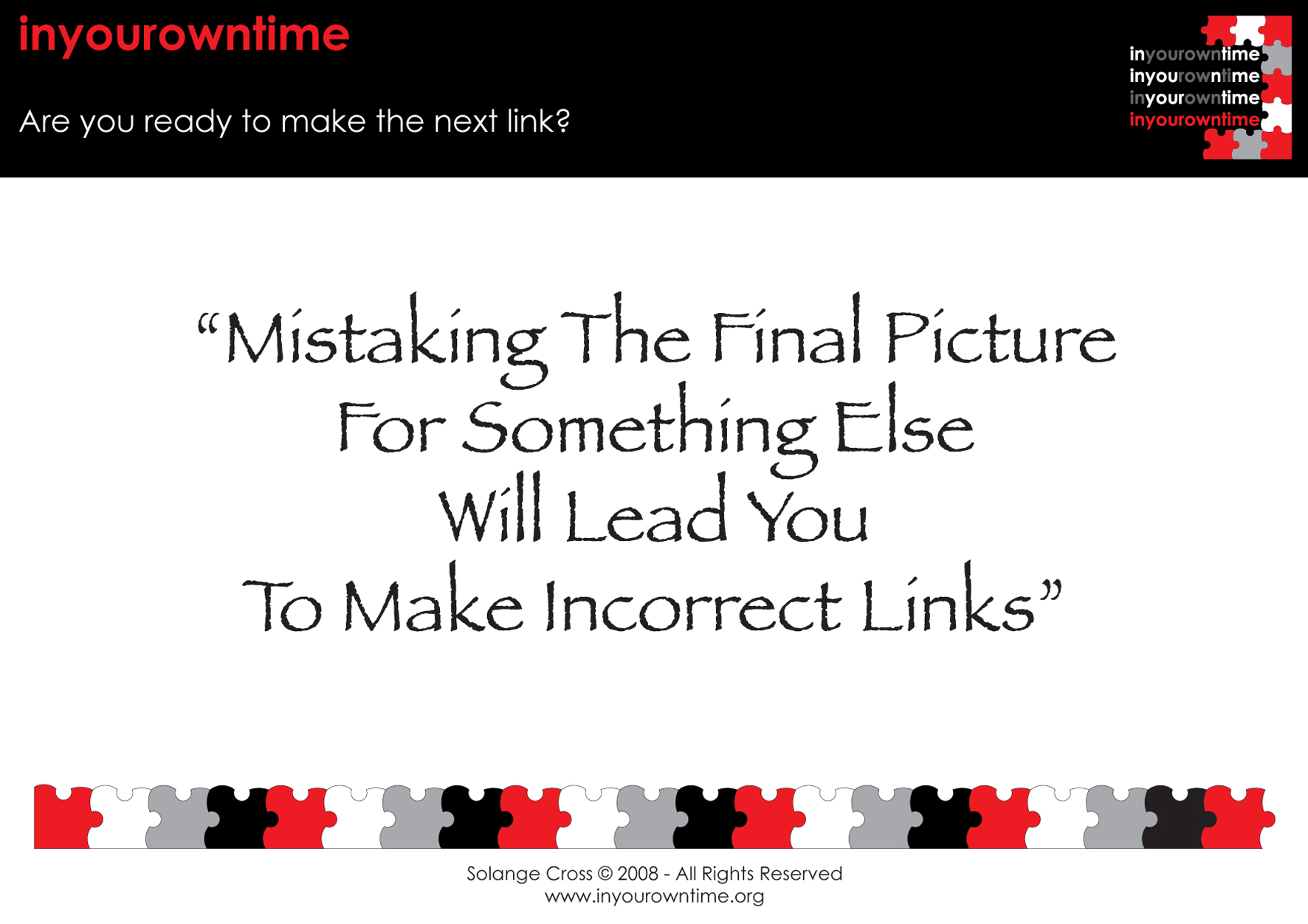 Inside The Box – In Your Own Time